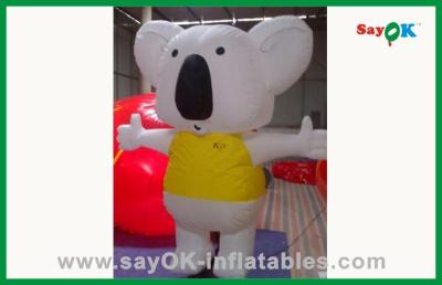 China Moving Yellow And White Inflatable Mouse Inflatable Party Decorations for sale