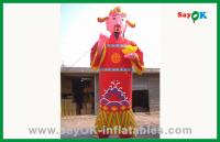 China Custom Inflatable Cartoon Mascot 3M Height 210D Oxford Cloth for Advertising Decoration for sale