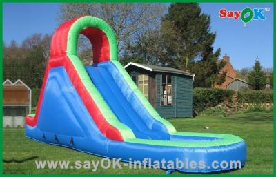 China Commercial Inflatable Slip and Slide with Pool Park 3m x 3m x 3m Bouncer for Kids for sale
