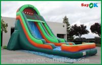 China Inflatable Water Slide Car Model 3x3x3m Commercial Grade PVC Bouncer Slide for sale