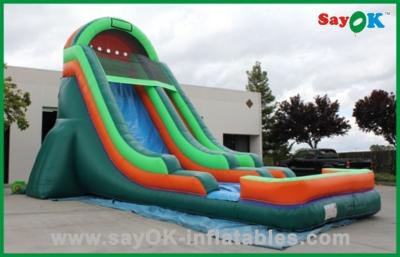 China Inflatable Water Slide Car Model 3x3x3m Commercial Grade PVC Bouncer Slide for sale