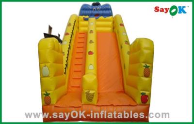 China Commercial Inflatable Bounce House with Slide 3m x 3m x 3m PVC Tarpaulin for sale