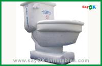 China Closestool Shape Fireproof Custom Inflatable Products Sign For Promotion for sale