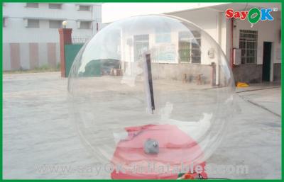 China 1.0mm PVC TPU Transparent Water Walking Ball Custom Size 2m Diameter for sale