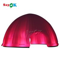 China Outdoor Inflatable Lawn Tent 15x7.5mH with LED Light for Camping Events for sale