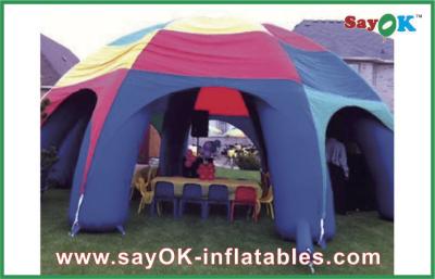 China Inflatable Outdoor Tent 4x4m Waterproof Air Tent for Family Camping Custom Advertising Party for sale