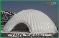 China Commercial White Portable LED Disco Lighting Inflatable Igloo Tent Mobile Night Club 4m x 4m for sale