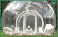 China Portable Inflatable Bubble Tent 4x4m Custom Transparent Lawn Tent with CE Blower for sale