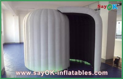 China Inflatable Photo Booth 2.4m x 2.4m x 2.5m with LED Lighting for Party Event for sale