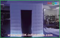 China Custom Inflatable Photo Booth Tent 2.4x2.4x2.5m with LED Lighting for Events for sale