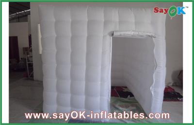 China Inflatable Photo Booth 2.4x2.4x2.5m with CE Blower Portable LED Event Tent for sale