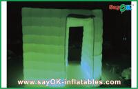 China Commercial Grade Inflatable Photo Booth with 12-Color LED Lighting - 2.4x2.4x2.5m Size Options for sale