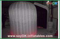 China Custom Inflatable Photo Booth 2.4m with LED Lights for Event Rental for sale