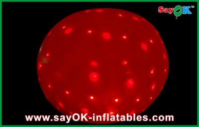 China Ground Led Balloon Lighting Inflatable Lighting Decoration 12 Colors for sale