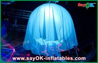 China Customizable LED Jellyfish Inflatable Decoration 2m Height for Holiday Events for sale