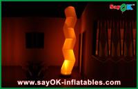 China Lighting Inflatable 12 Different Colors Led Decoration Prism For Holiday for sale