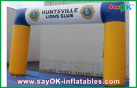 China Custom Inflatable Entrance Arch 7m x 4m Waterproof PVC Advertising Arch for sale