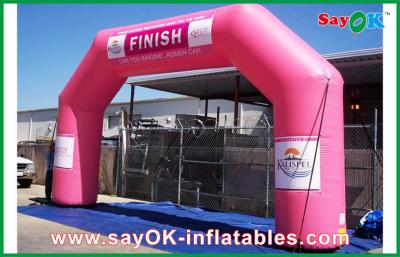 China 7m x 4m Inflatable Finish Line Arch with CE/UL Blower for Sports Racing and Advertising Events for sale