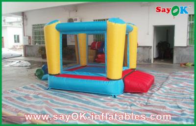 China Custom Inflatable Bouncy Castle 0.55mm PVC Oxford Bounce House for Park Play Center for sale