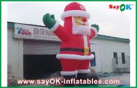China Sayok Giant Christmas Inflatable Kriss Kringle Decoration 5m Custom Size for sale