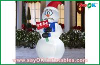 China 5M Giant Christmas Inflatable Snowman with CE/UL Certified Blower - Customizable Holiday Decoration for sale