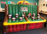 China Inflatable Zap A Mole Game 20x13x12 ft with IPS System for Commercial Outdoor Fun for sale