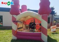 China Inflatable Candy Floss Tent PVC Work Booth 3.6x2.5x3m Waterproof CE Certified for sale
