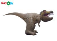 China Inflatable T-Rex Dinosaur 5m Tall Christmas Mascot for Exhibition Advertising for sale
