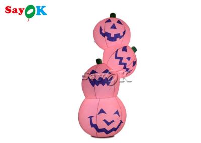 China Air Blown Inflatable Pumpkin Light Outdoor Halloween Yard Decoration CE 5-7 Days for sale