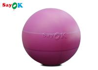 China 3ft PVC Inflatable Christmas Ball with RGB LED Light for Holiday Decoration for sale