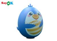 China Commercial 10ft Giant Blue Inflatable Bird Christmas Holiday Decoration for sale
