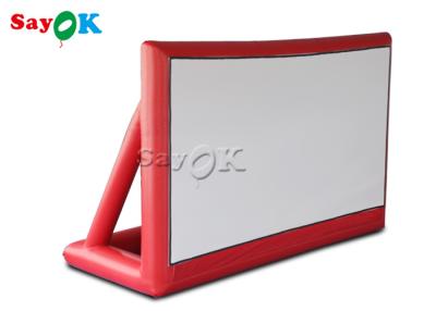 China Customized 7.25m 24ft PVC Inflatable Movie Screen for Outdoor Cinema Parking Lot Events for sale