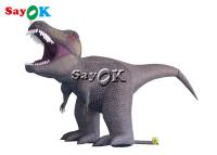 China 5m 16ft Giant Inflatable Dinosaur Advertising Model for Halloween Exhibitions and Promotional Events for sale