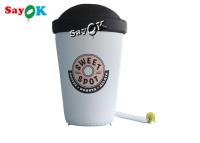 China Custom 3.6m Inflatable Coffee Cup Model with CE/SGS Certification for Cafe Advertising Decor for sale