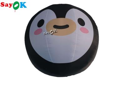 China Customized 1.5m 5ft Inflatable Lighting Decoration Penguin Balloon for sale