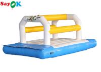 China Commercial Inflatable Water Rocker 3x2x1.2m with 0.9mm PVC Material and 2-Year Warranty for Water Parks for sale