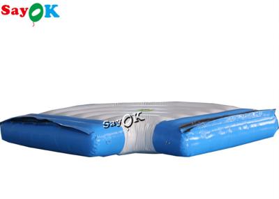 China Inflatable Water Tank Outdoor Activity Jumping Pad 0.9mm PVC Tarpaulin Custom Size for sale