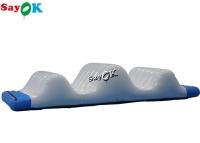 China 6x2x1.1mH White Airtight Inflatable Water Float Wave Track for Water Parks for sale