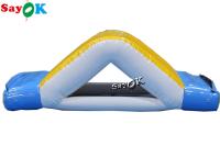 China 3x2x1m Inflatable Water Wheel - Commercial Grade Double Blow Up Pool Slide for Amusement Parks for sale