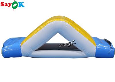 China 3x2x1m Inflatable Water Wheel - Commercial Grade Double Blow Up Pool Slide for Amusement Parks for sale