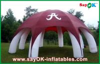 China Custom Camouflage Inflatable Air Tent 4x4m Large Arm Camping Tent with CE Blower for sale
