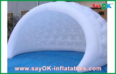 China Custom Inflatable Igloo Tent 4x4m Outdoor Advertising Helmet Air Tent with CE Blower for sale