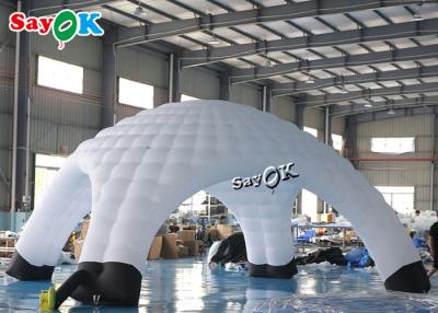 China Inflatable Tunnel Tent 6.9x4m Portable Exhibition Spider Dome Tent for Events for sale