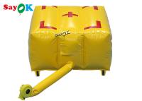 China Custom Inflatable Fire Fighting Airbag 2x2x1mH Emergency Rescue Safety Air Cushion PVC for sale