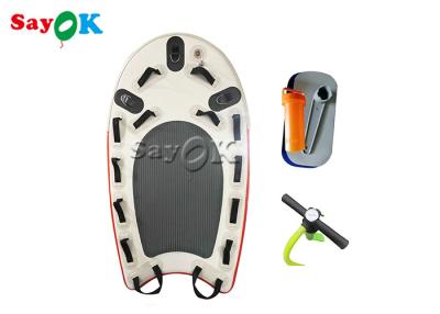 China Inflatable Rescue Sled 71x41.4x4 Inches Jet Ski Rescue Board Floating Mat for Water Rescue for sale