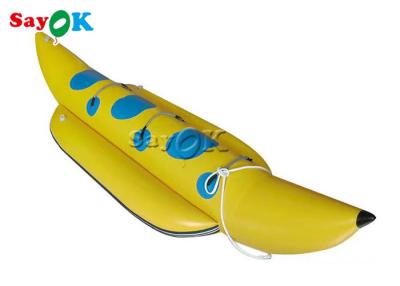 China 10 Person Inflatable Banana Boat 700cm Length with 62cm Tube Diameter for Water Recreation Activities for sale