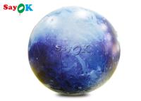 China Custom 40 Inch Inflatable Pluto Planet Balloon 0.25mm PVC Decoration for sale