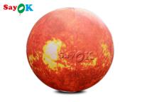 China 3m 10ft Inflatable Solar System Sun with LED Light for Education Events for sale
