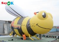 China Custom Giant Inflatable Bees Advertising Standing Cartoon Model for sale