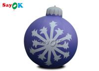 China Custom 3m 10ft Garden Xmas Decorated Inflatable Ball for Holiday Christmas Decoration for sale
